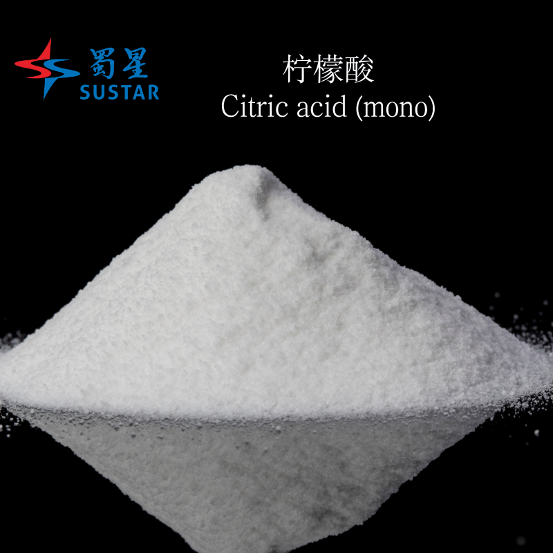 China Citric Acid Monohydrate Citric Acid Monohydrate White Crystalline ...